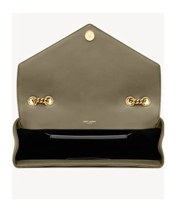 Saint Laurent Loulou Medium Quilted Lambskin Shoulder Bag