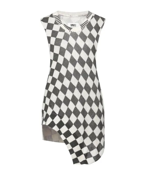 MAISON MARGIELA Sleeveless Knit Top - White