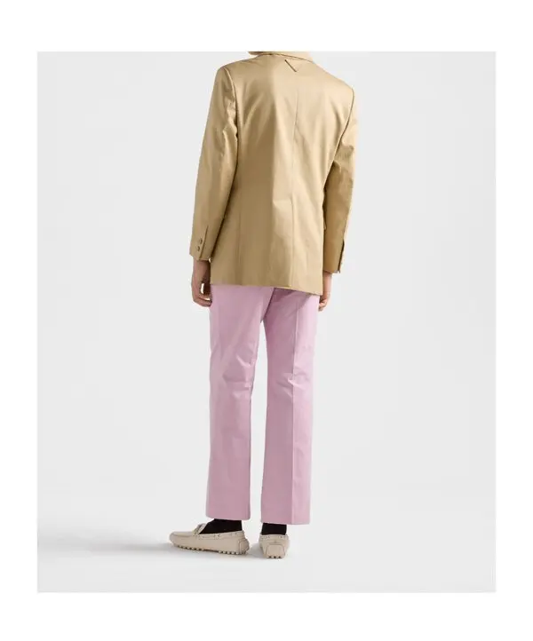Prada Single-breasted Cotton Jacket