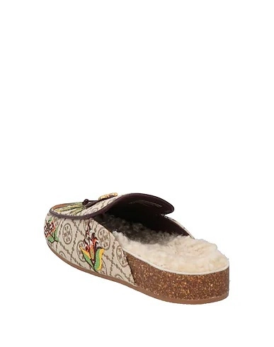 Tory Burch Embroidered Jacquard Mules