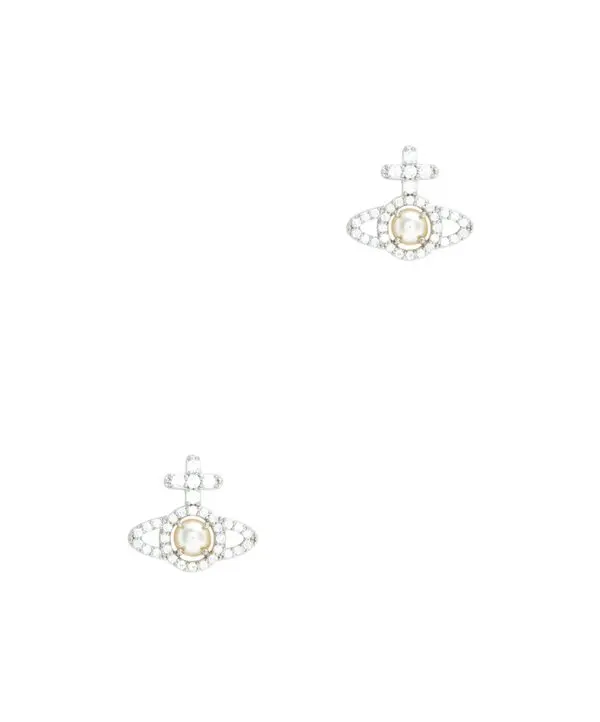 VIVIENNE WESTWOOD Olympia Embellished Orb Stud Earrings