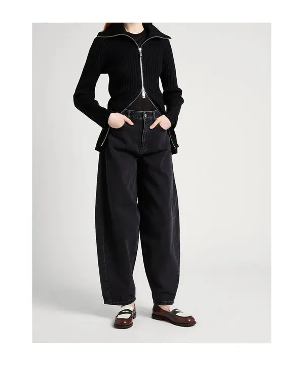 MAXCO. Max&co. Loose-fitting High-waisted Jeans