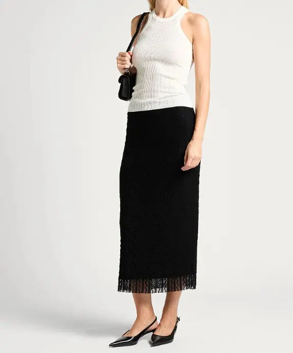 MAXCO. Max&co. Midi Lace Pencil Skirt