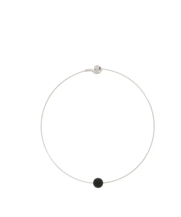 LEMAIRE Brass Necklace With Bead Embellishment