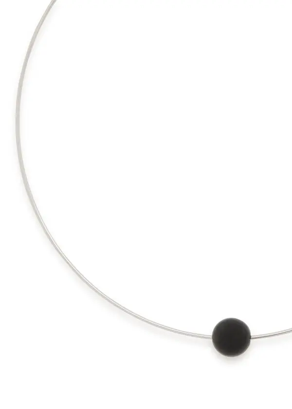 LEMAIRE Brass Necklace With Bead Embellishment