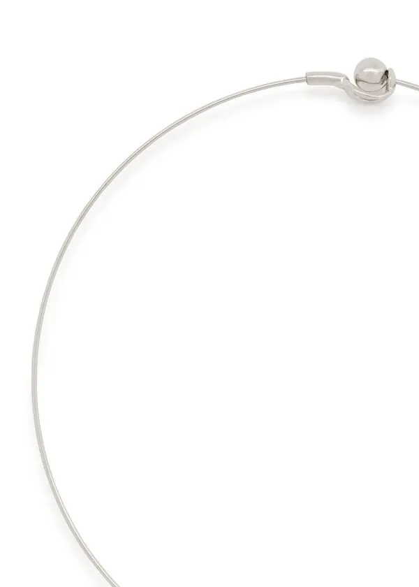 LEMAIRE Brass Necklace With Bead Embellishment