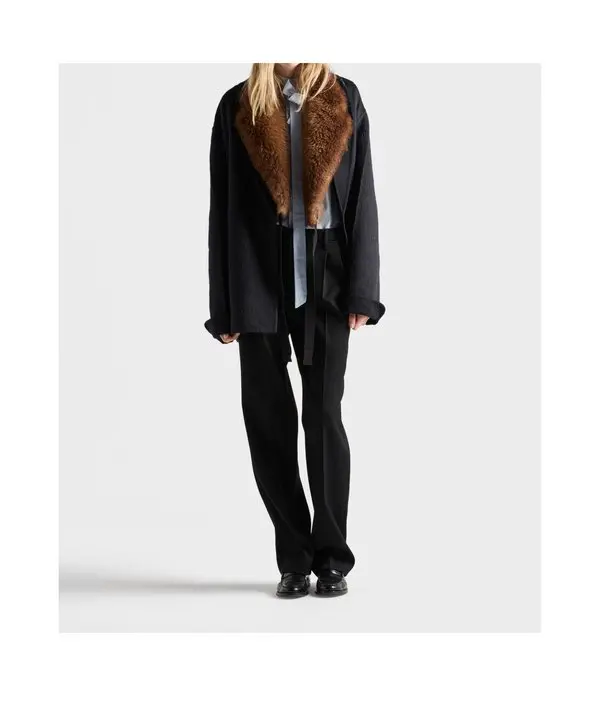 Prada Wool Tailored Pants