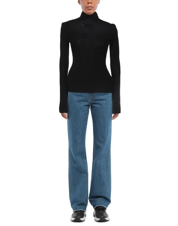 MAISON MARGIELA Solid Color Wool Turtleneck Sweater