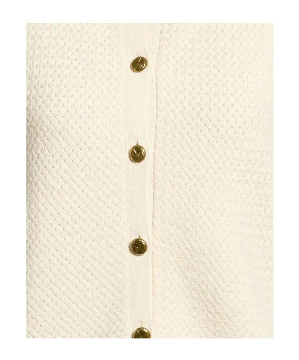 Rag & Bone Sleeveless Button-front Knit Jumper