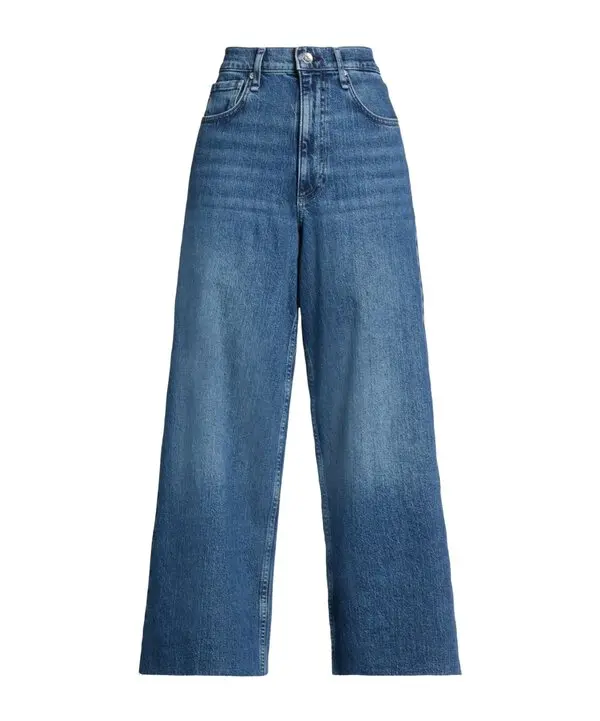 Rag & Bone Plain Colour Wide-leg Jeans