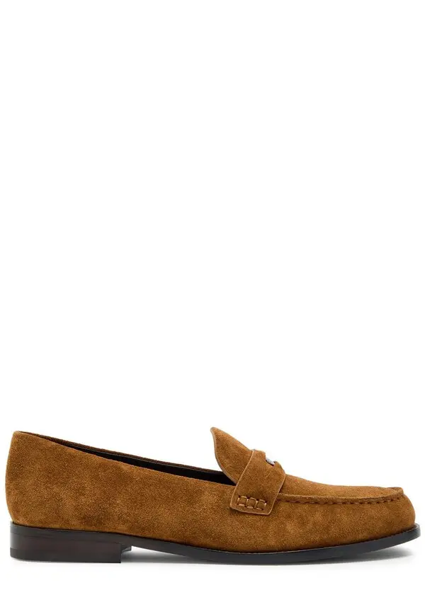 Tory Burch Suede Loafers