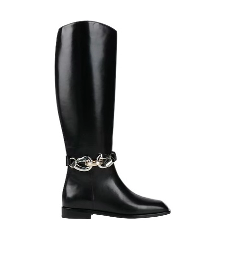 Tory Burch Knee-high Chain Detail Boots