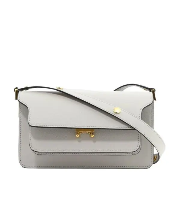 Marni New Trunk Foldover Top Shoulder Bag