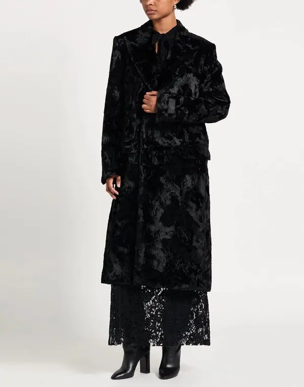 MAISON MARGIELA Double-breasted Plush Coat