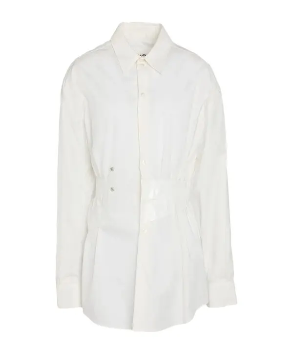 MAISON MARGIELA Solid Printed Shirt - White