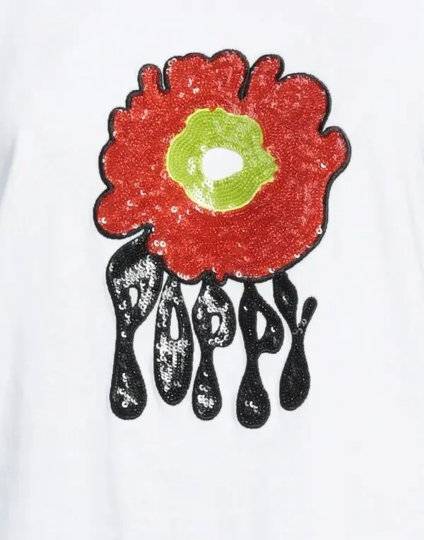 Sportmax Sequined Crew Neck T-shirt