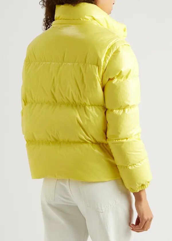 Moncler Detachable Hood Down Jacket