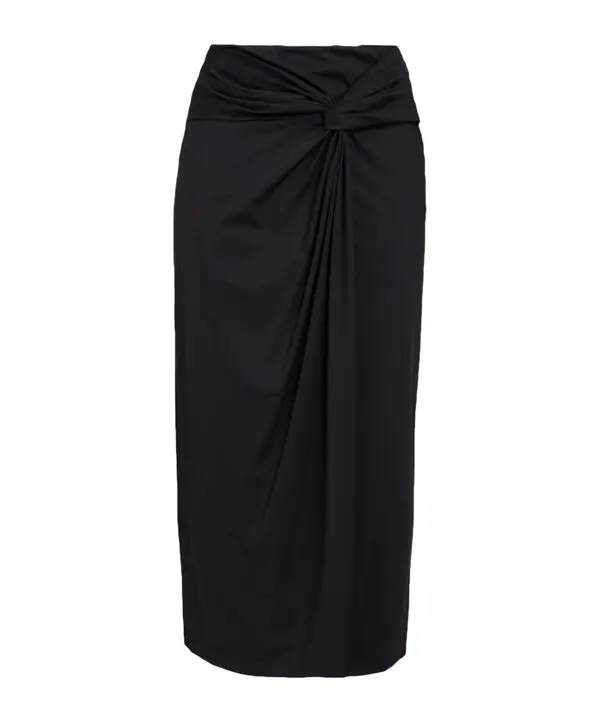 MAXCO. Max&co. Midi Skirt With Draped Detail