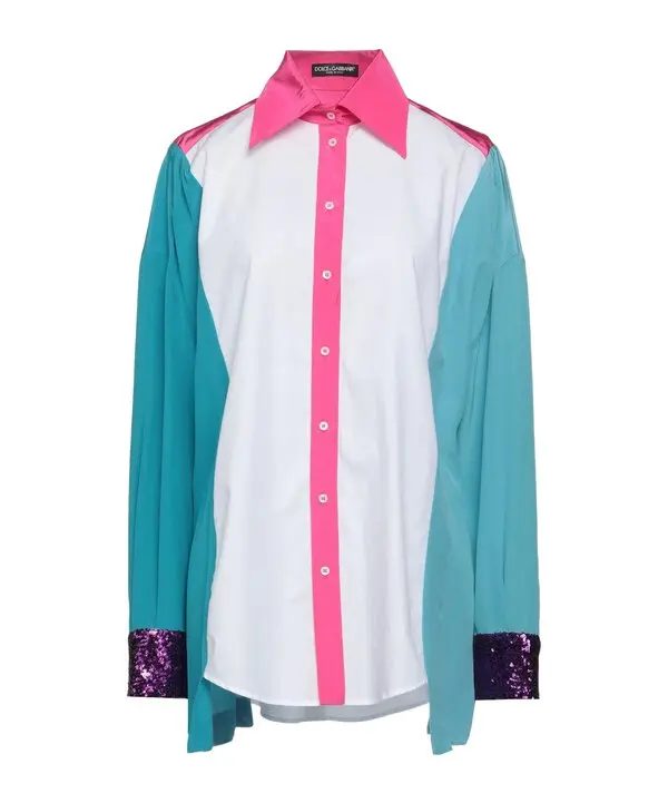 Dolce & Gabbana Sequined Long Sleeve Shirt