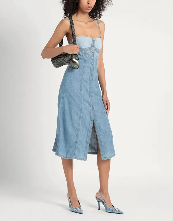 DIESEL® Minimalist Sleeveless Denim Dress