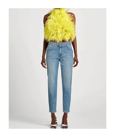 Sportmax Tapered Denim Trousers