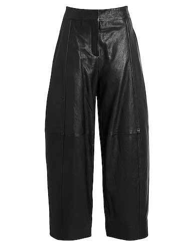 MAXCO. Max&co. High-waisted Straight-leg Leather Pants