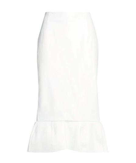 Marni A-line Leather Skirt