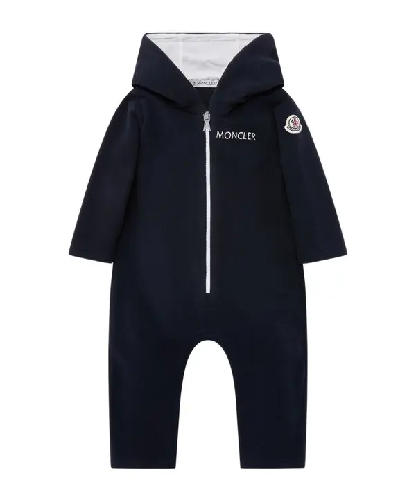 Moncler Hooded Teddy Bear Ear Baby Grow