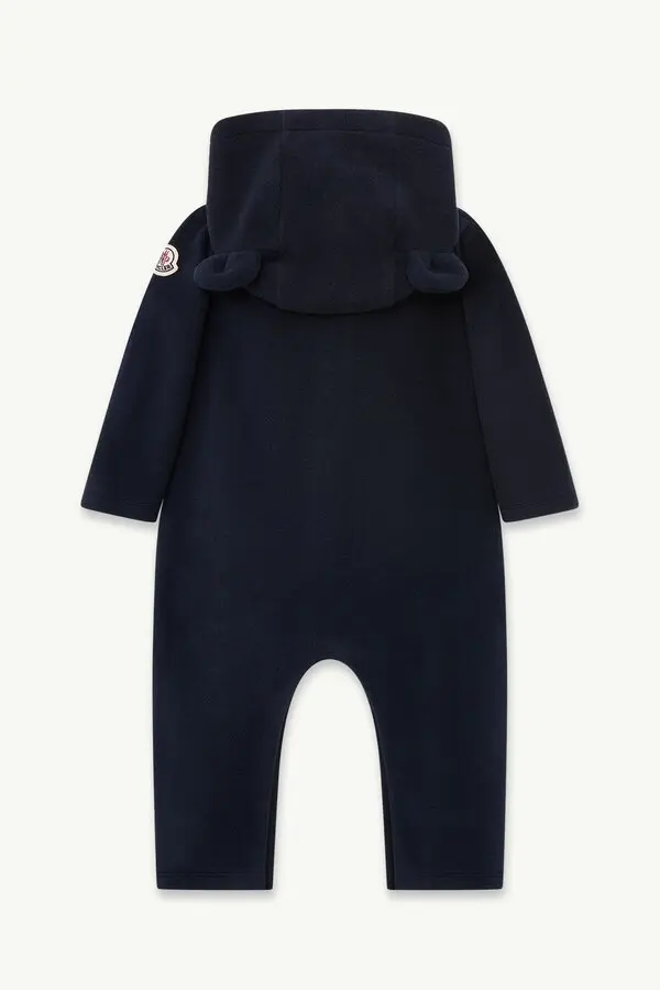 Moncler Hooded Teddy Bear Ear Baby Grow