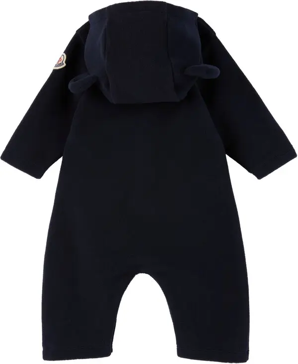 Moncler Hooded Teddy Bear Ear Baby Grow