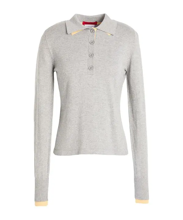 MAXCO. Max&co. Long Sleeve Button Neck Sweater