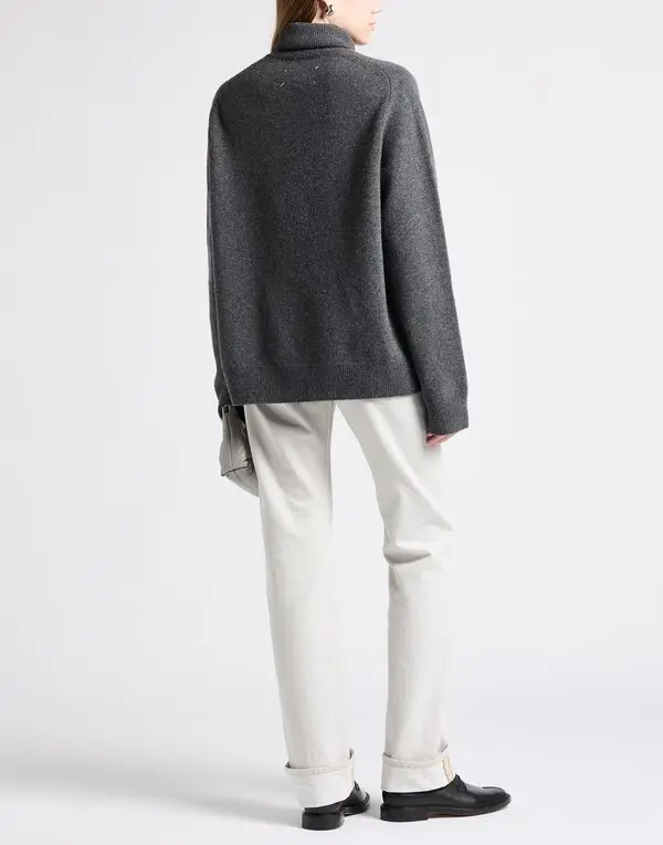 MAISON MARGIELA Wool Turtleneck Long Sleeve Knit Sweater
