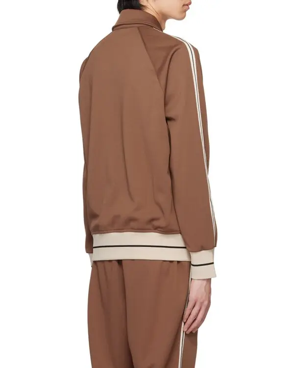 Palm Angels Mini Tape Zipped Track Jacket
