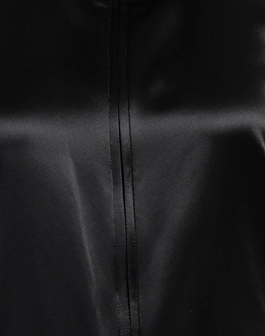 DIESEL® Two-tone Satin Full Zip Sweatshirt