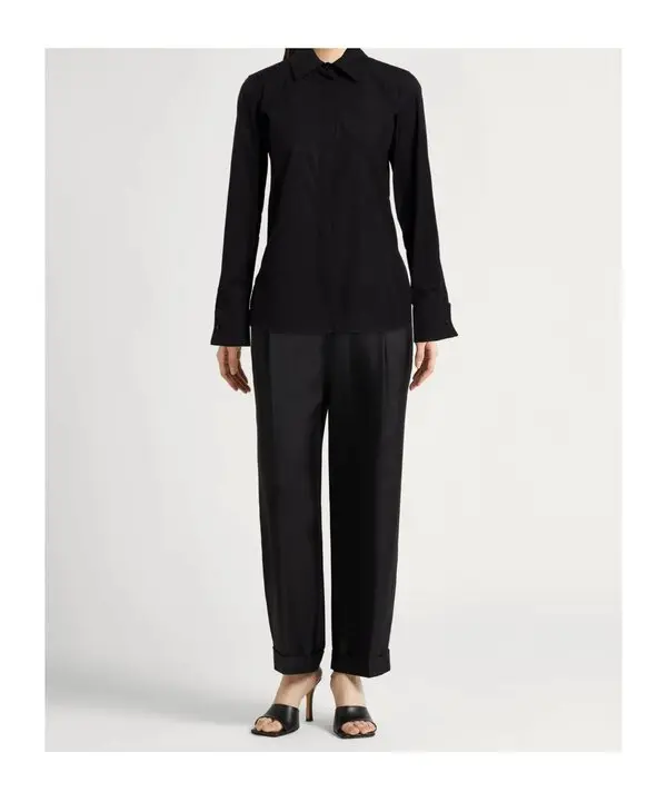 Max Mara Solid Colour Shirts Blouses