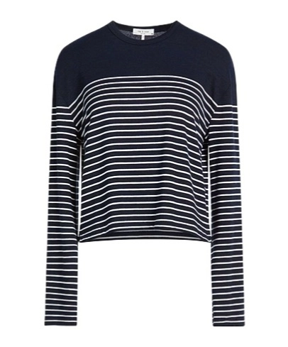 Rag & Bone Striped Long-sleeved Knitted Sweater