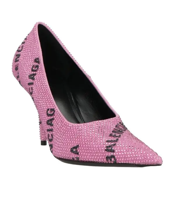 Balenciaga Sparkling Crystal High Heels