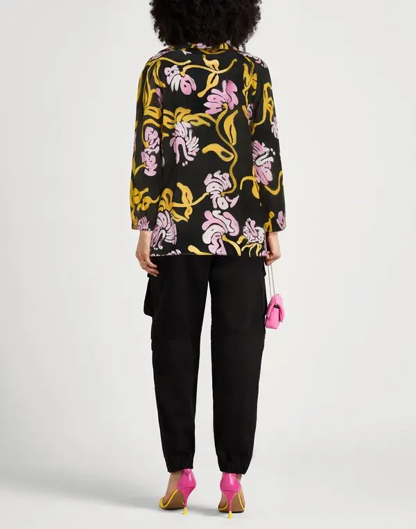 Marni V-neck Kaftan Top
