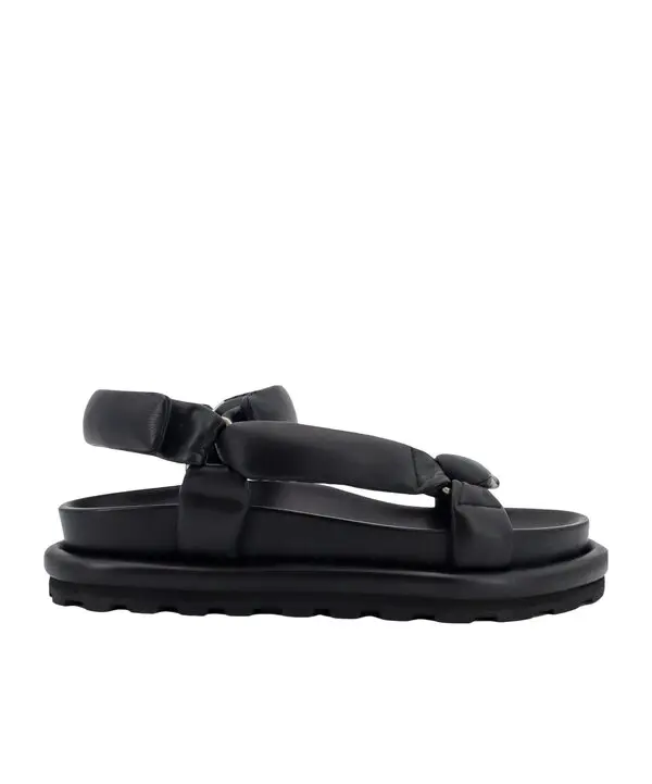 JIL SANDER Padded Ankle Strap Sandals
