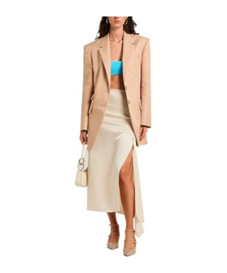 Sportmax Simple Solid-color Suit Jacket