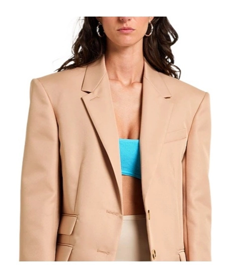 Sportmax Simple Solid-color Suit Jacket