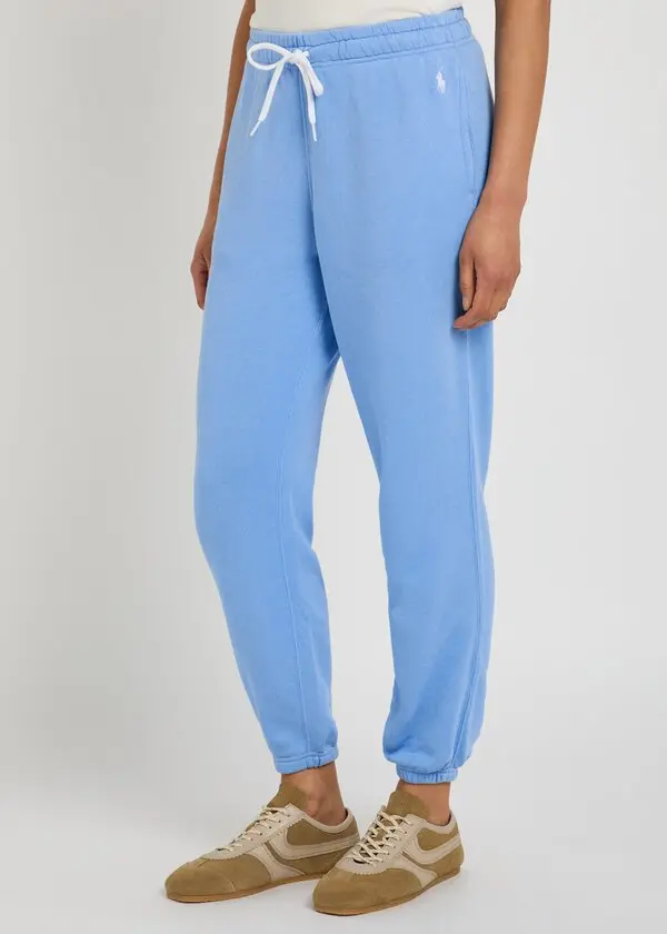 Polo Ralph Lauren Logo-embroidered Cotton-blend Sweatpants