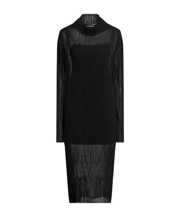 MAISON MARGIELA Solid Color High Neck Dress