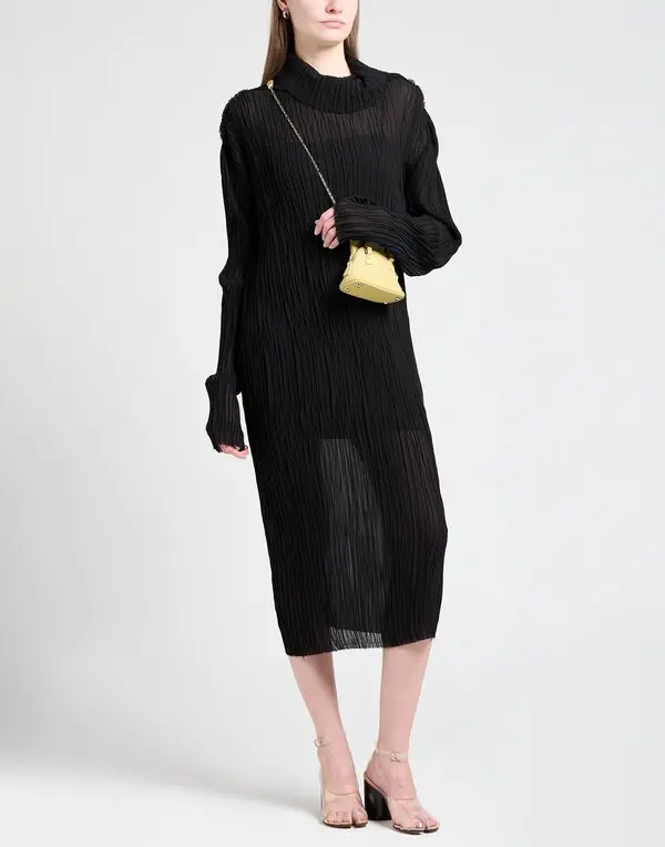 MAISON MARGIELA Solid Color High Neck Dress