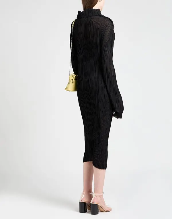 MAISON MARGIELA Solid Color High Neck Dress