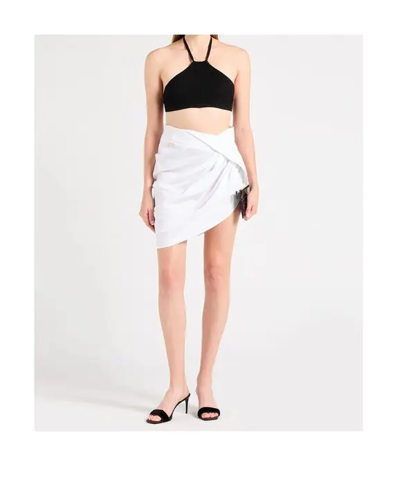 Jacquemus Asymmetrical Midi Skirt