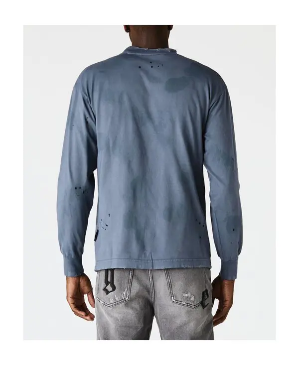 Palm Angels Gfraphic-print Garment-dyed Sweatshirt