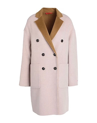MAXCO. Max&co. Double-breasted Color-block Coat