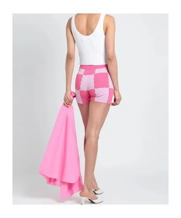 Jacquemus Plaid Knit Shorts