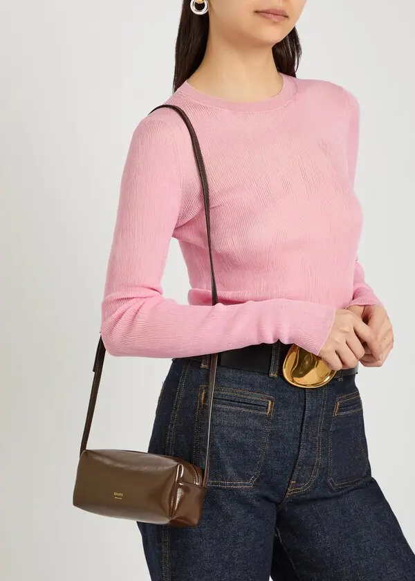 Khaite Kye Mini Leather Cross-body Bag